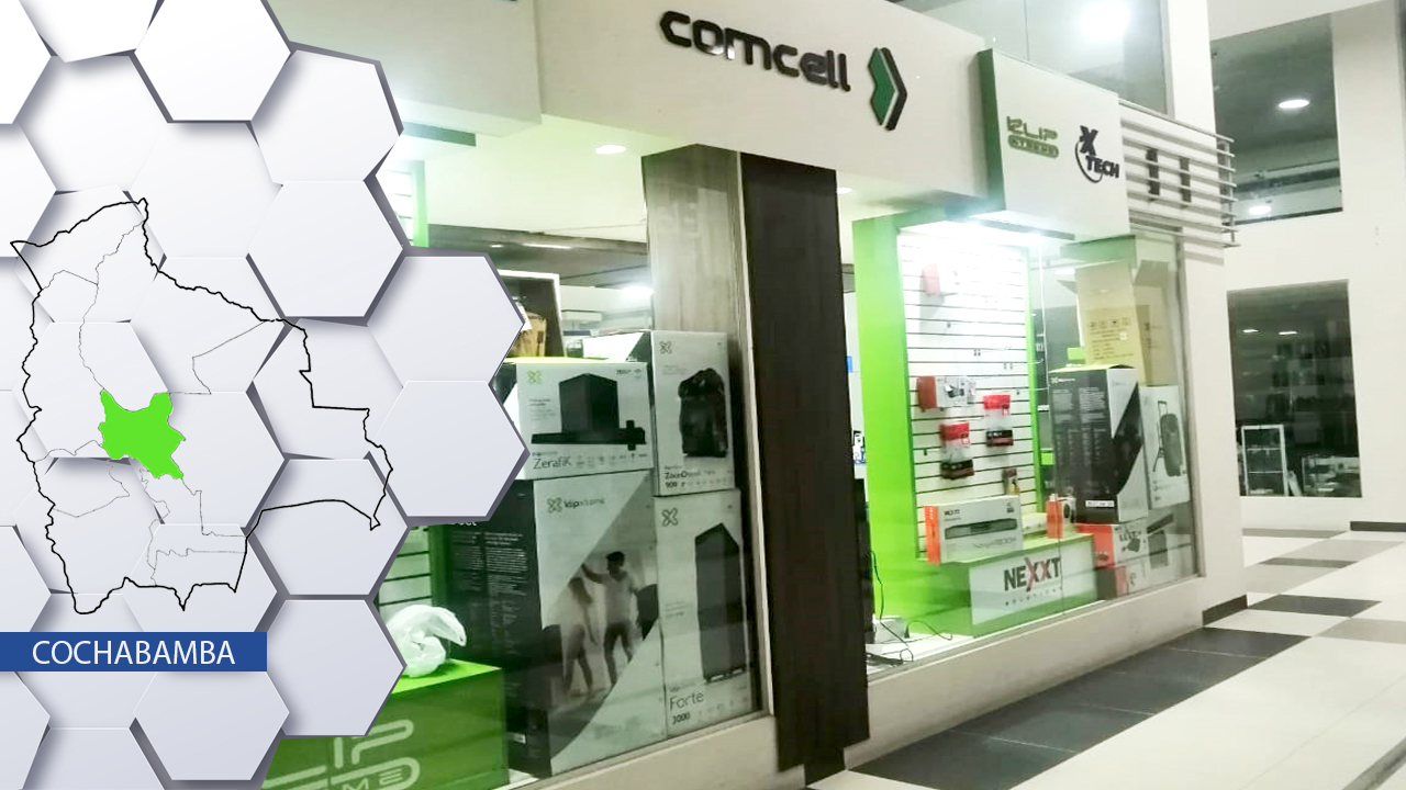 Sucursales - Comcell Store